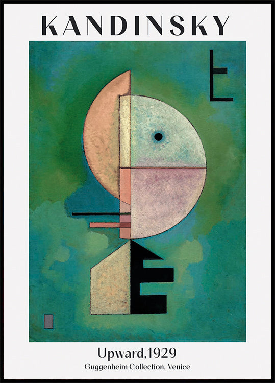 Upward, 1929, Wassily Kandinsky Plakat | Posterbox